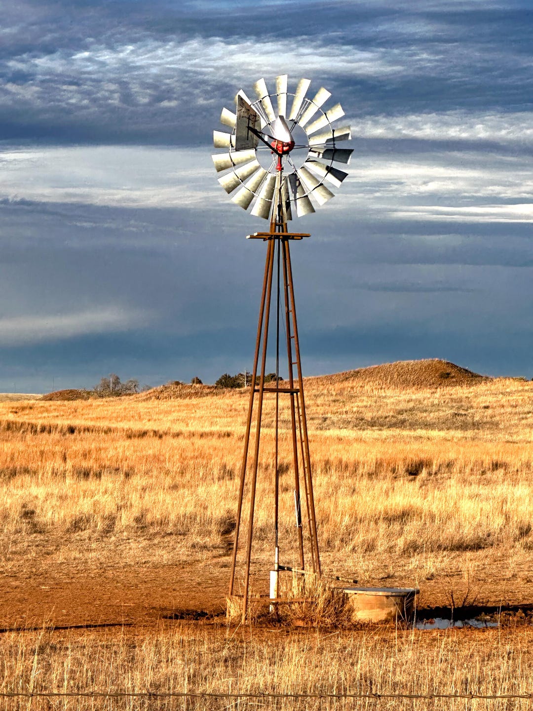 Oklahoma, Windmill on Western Oklahoma Prairie With Storm Rolling In - Etsy