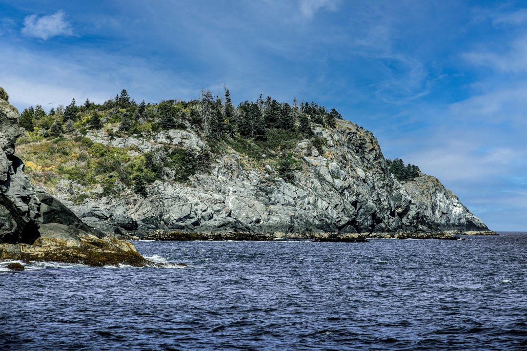 Maine, Monhegan Island, Rocky Coastal Shoreline of Monhegan Island - Etsy