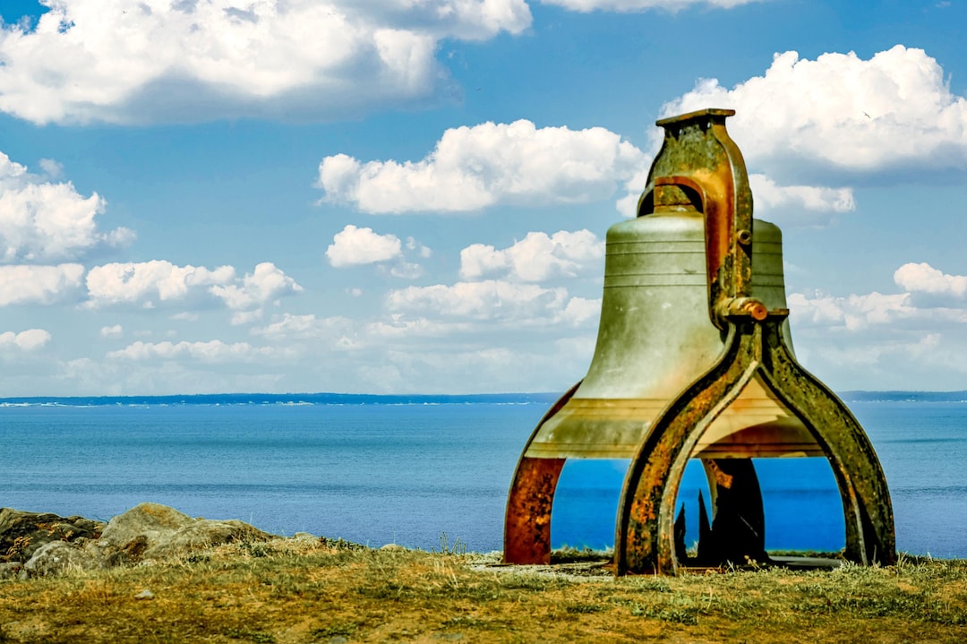 Monhegan Island Lighthouse Fog Bell Print: Maine Coastal Art - Etsy