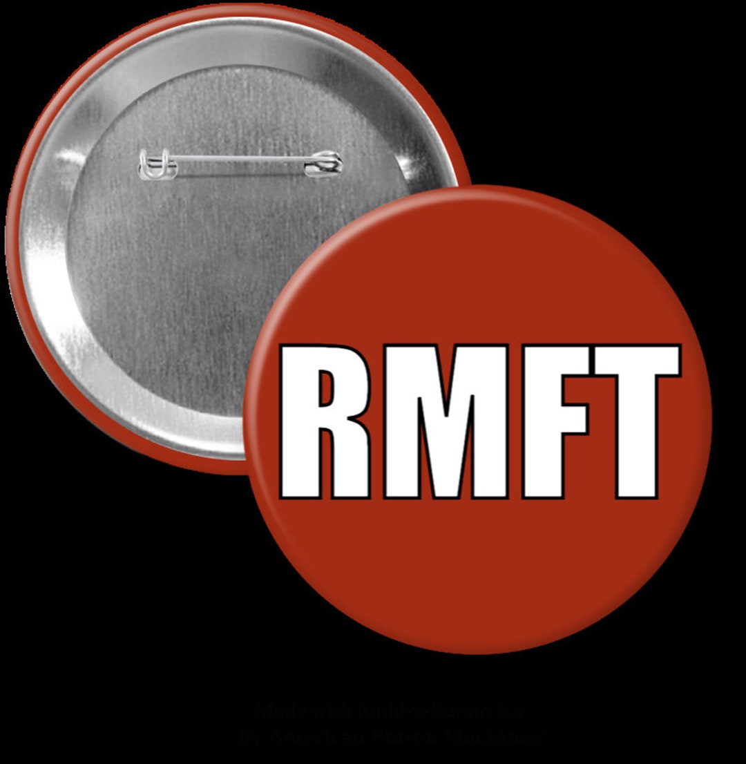RMFT 3 Inch Round Pin: Gameday Accessory - Etsy