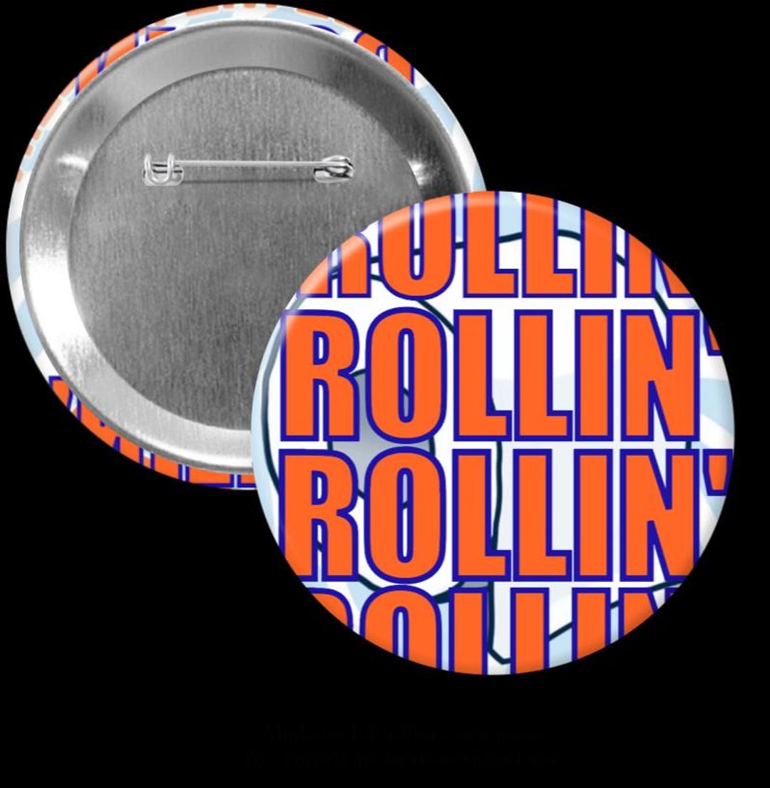 Beautiful 3 Inch Round Pin Perfect for Tailgating or Your Favorite ...