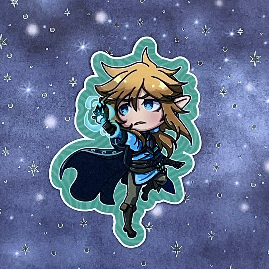 Link TOTK Laminated Vinyl Sticker - Etsy