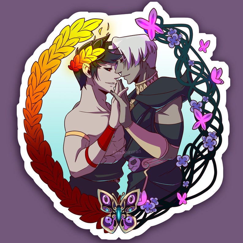 Thanzag 3.5 Inch Hades Vinyl Sticker Fanart - Etsy