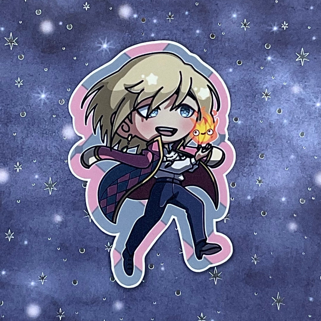 Howl - Howl's Moving Castle Laminated Sticker - Etsy