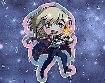 Howl's Moving Castle Howl Sticker - Etsy