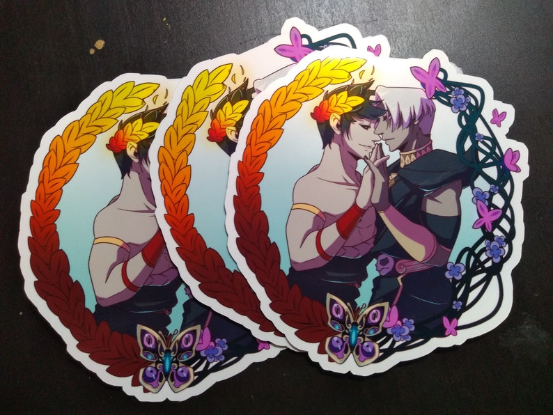 Thanzag 3.5 Inch Hades Vinyl Sticker Fanart - Etsy
