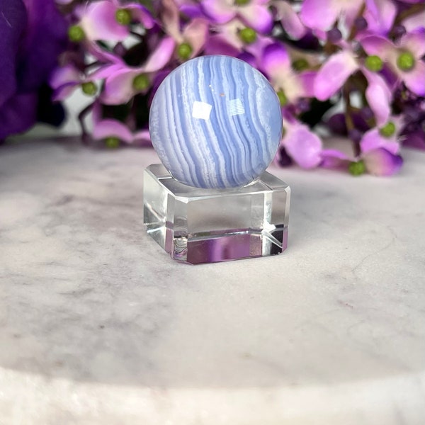 Blue Lace Agate Crystal - Etsy