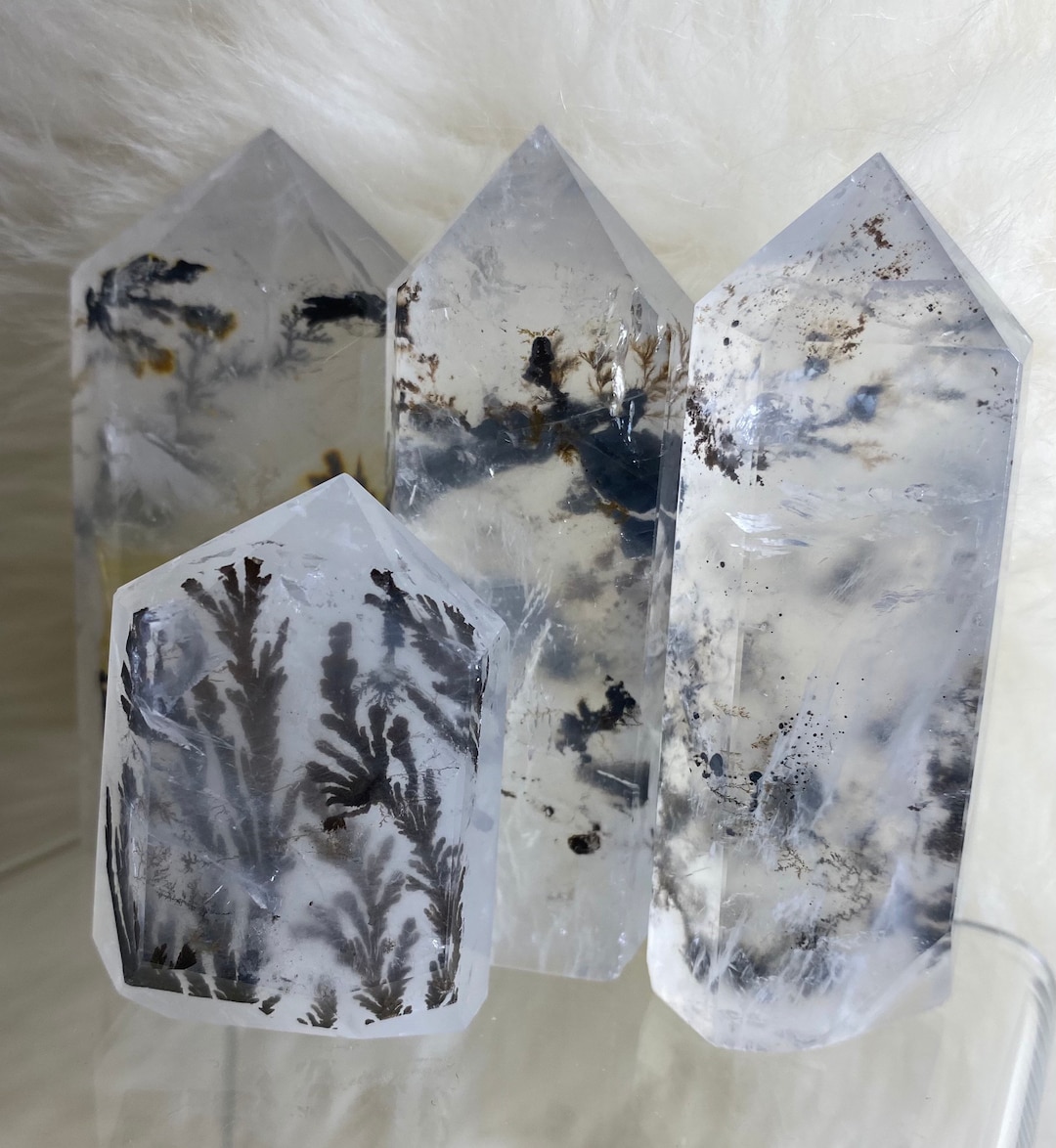 A Grade Dendritic Quartz Points - Etsy
