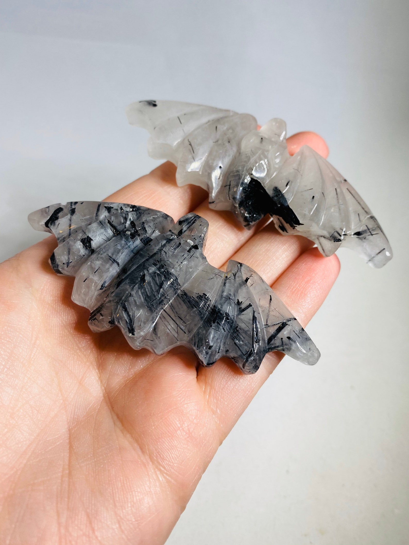 Crystal Bats various Crystals - Etsy UK