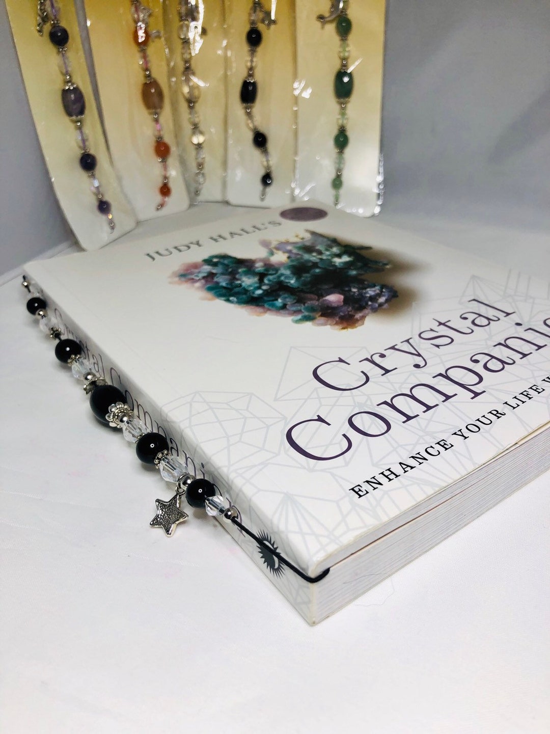 Crystal Book Marks (various Colours) - Etsy