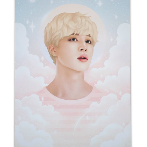 Jimin of BTS Fanart Print Star JIMIN Digital Art Print | Etsy Canada