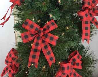 Christmas Tree Bows - Etsy