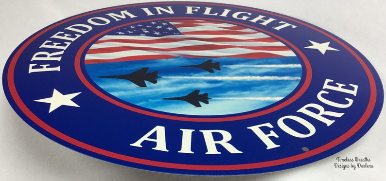 Air Force Sign Military Air Force Sign US Air Force Gift | Etsy