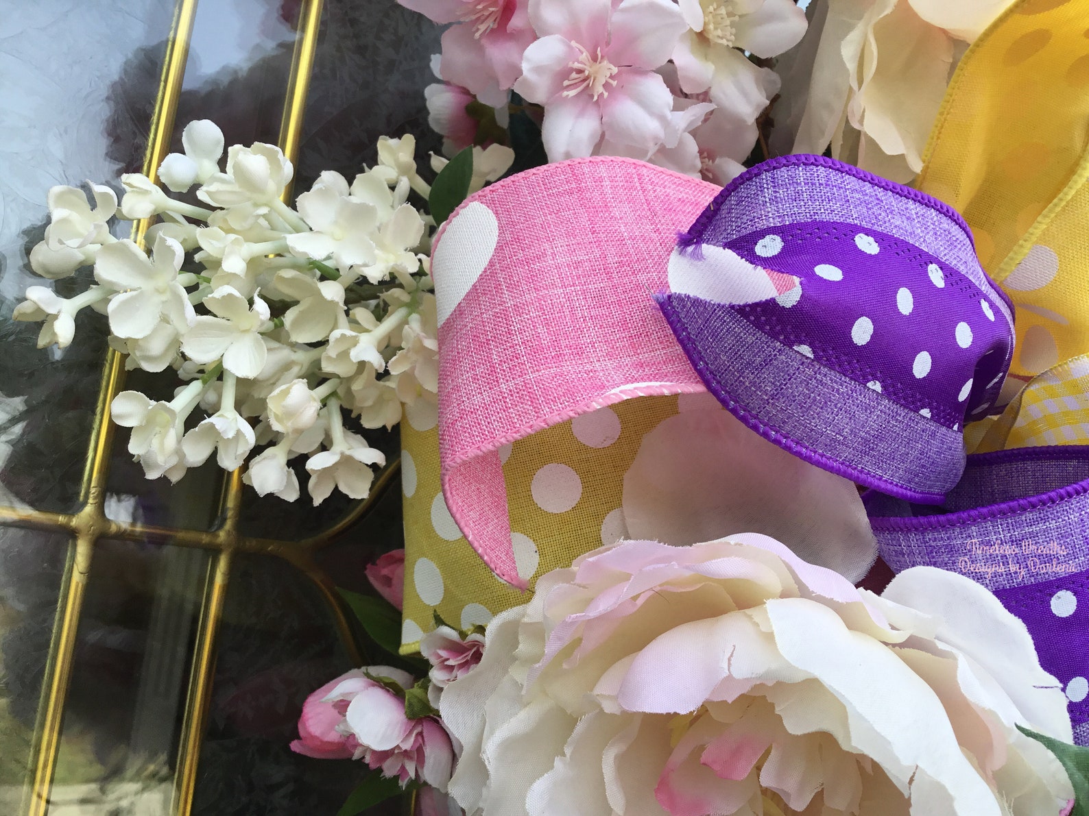 Spring Swagsummer Swagflower Swagfront Door Swagmothers | Etsy