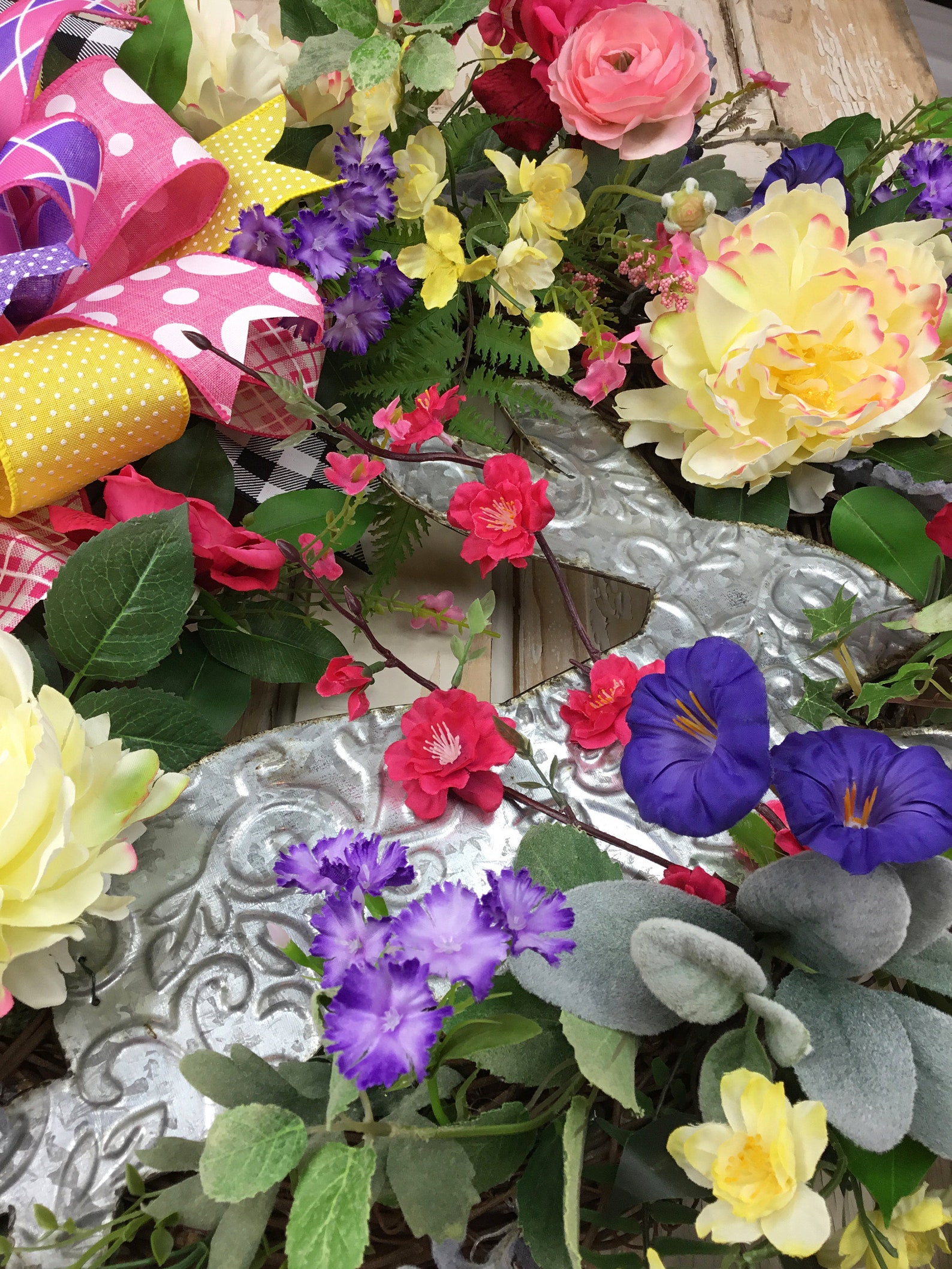 Victorian Wreathlarge Spring Wreathlarge Summer - Etsy