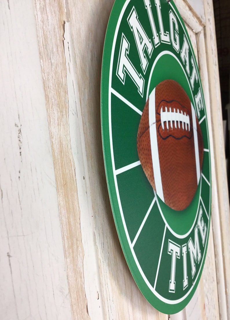 Football Signfootball Tailgatefootball Fieldfootball Door - Etsy