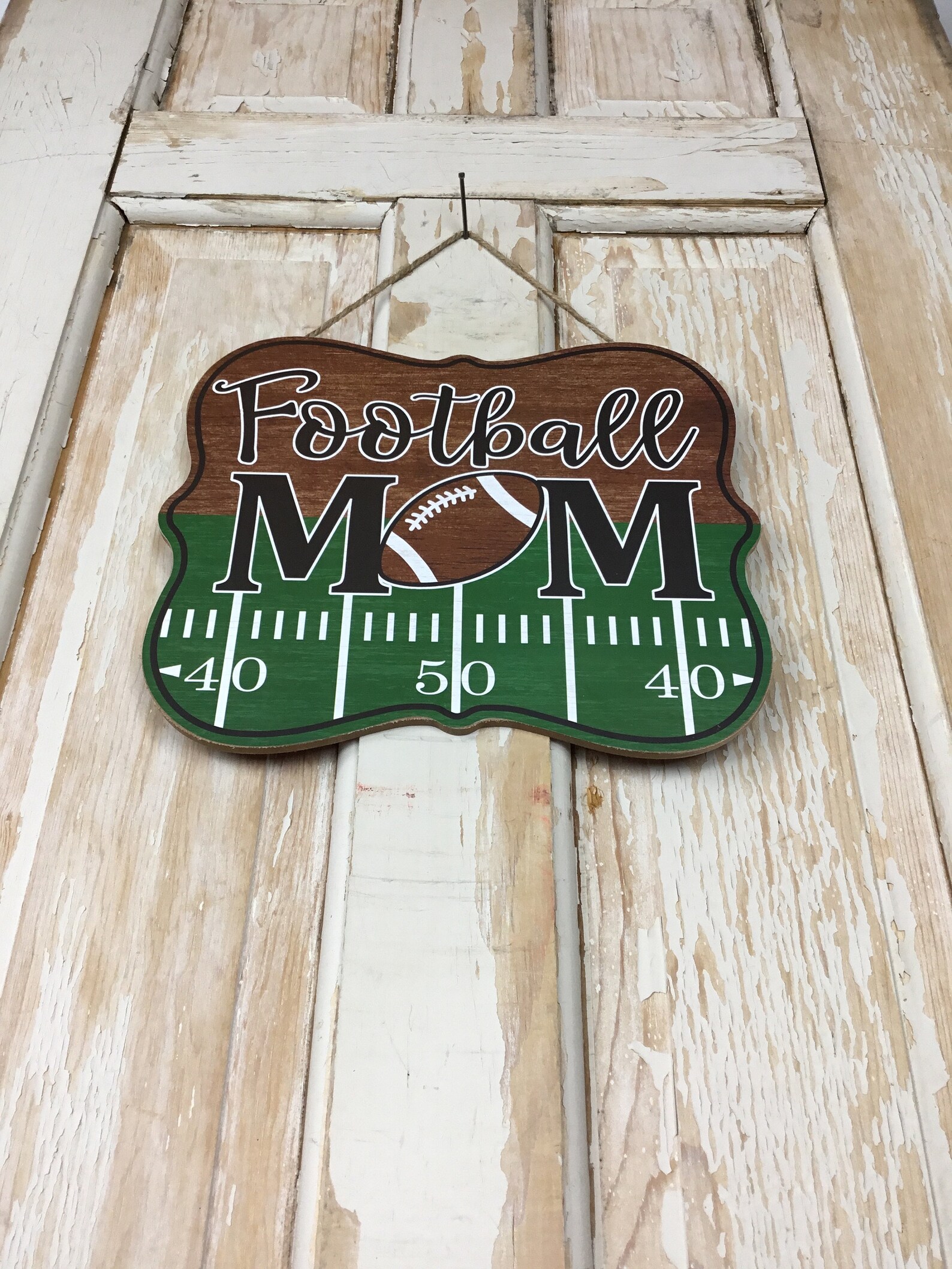 Football Mom Sign~football Sign~football Tailgate~football Field ...