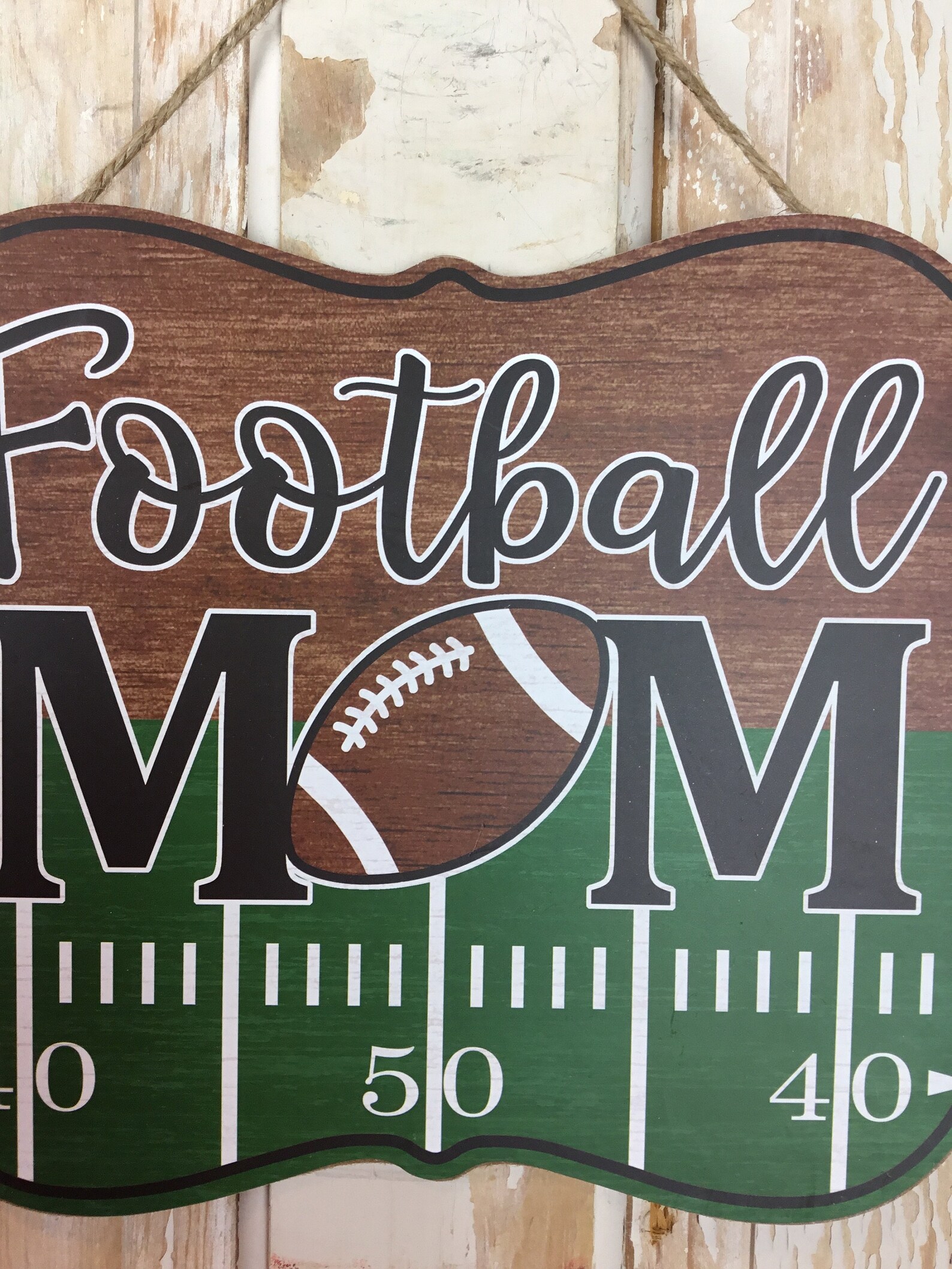 Football Mom Sign~football Sign~football Tailgate~football Field ...