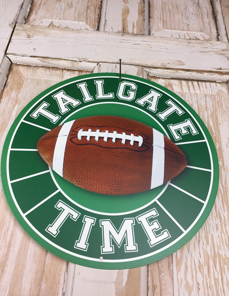Football Signfootball Tailgatefootball Fieldfootball Door - Etsy