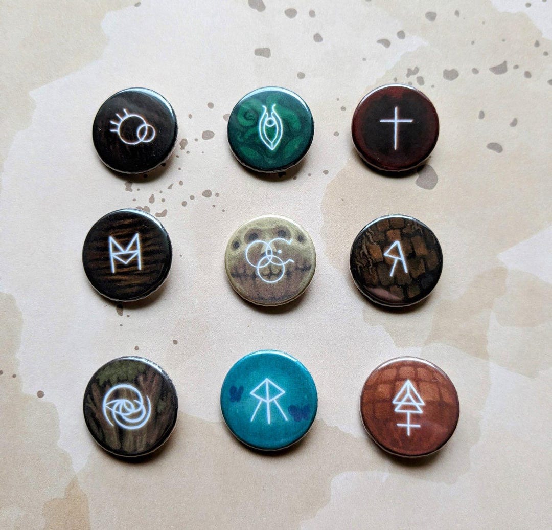 Fear & Hunger 25mm Button Badges || Gro-goroth, Sylvian, Alll-mer, Fear ...