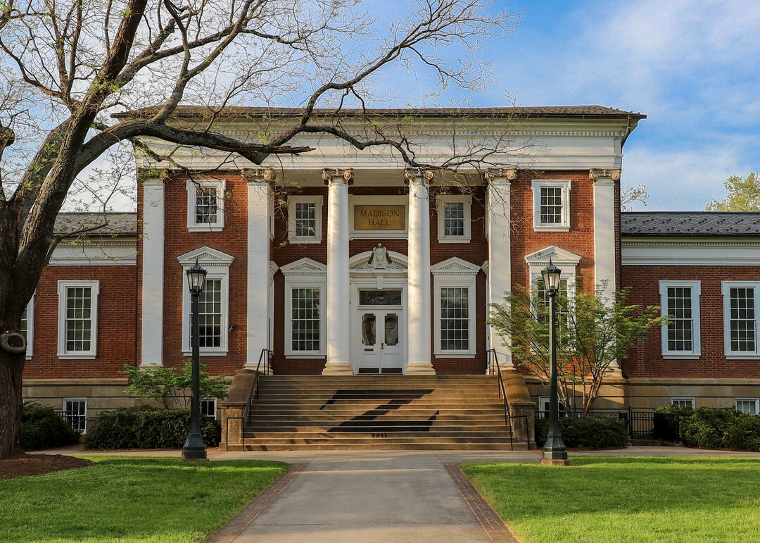 UVA Madison Hall Spring Photo Print by Hoowithaview - Etsy