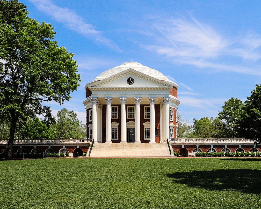 UVA Lawn & Rotunda Photo Print by Hoowithaview - Etsy