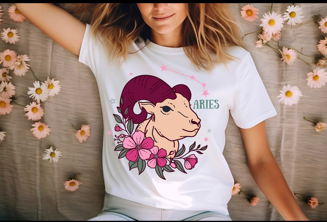 Aries Cute PNG Digital Download Birthday Gift Feminist Clipart Girly ...