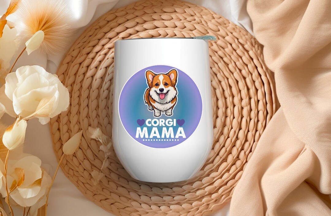 Corgi Mama PNG Cute Dog Mom PNG Digital Download Pet Parent Graphics ...