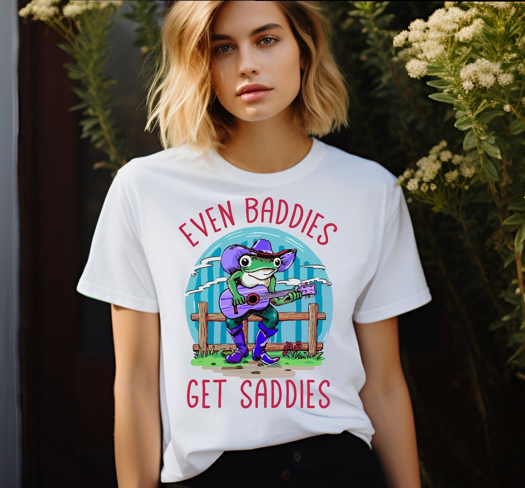 Even Baddies Get Saddies Cute PNG Cute Mental Health Graphics Digital ...