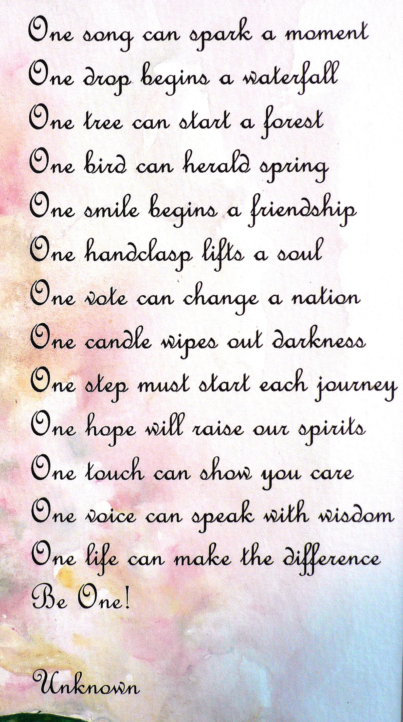 Pink Calla Poem - Etsy