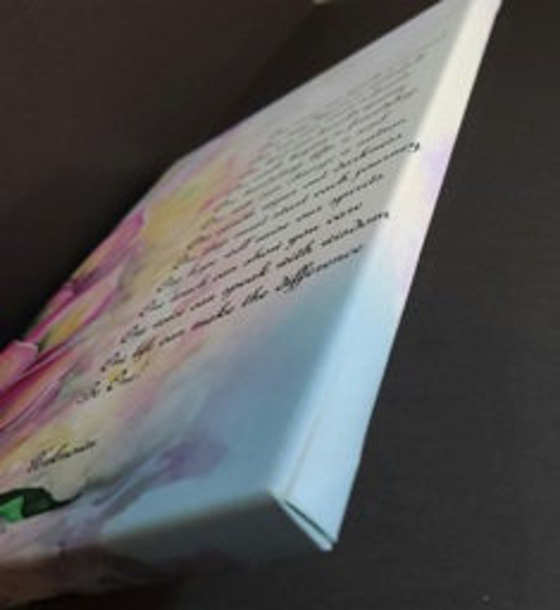 Pink Calla Poem | Etsy