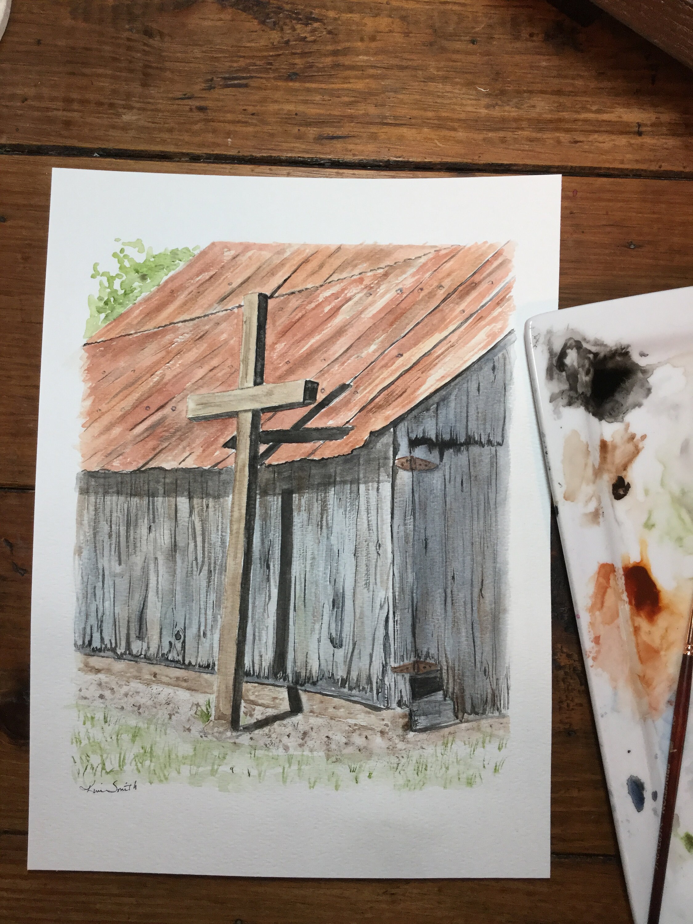 Christian Old Barn - Etsy