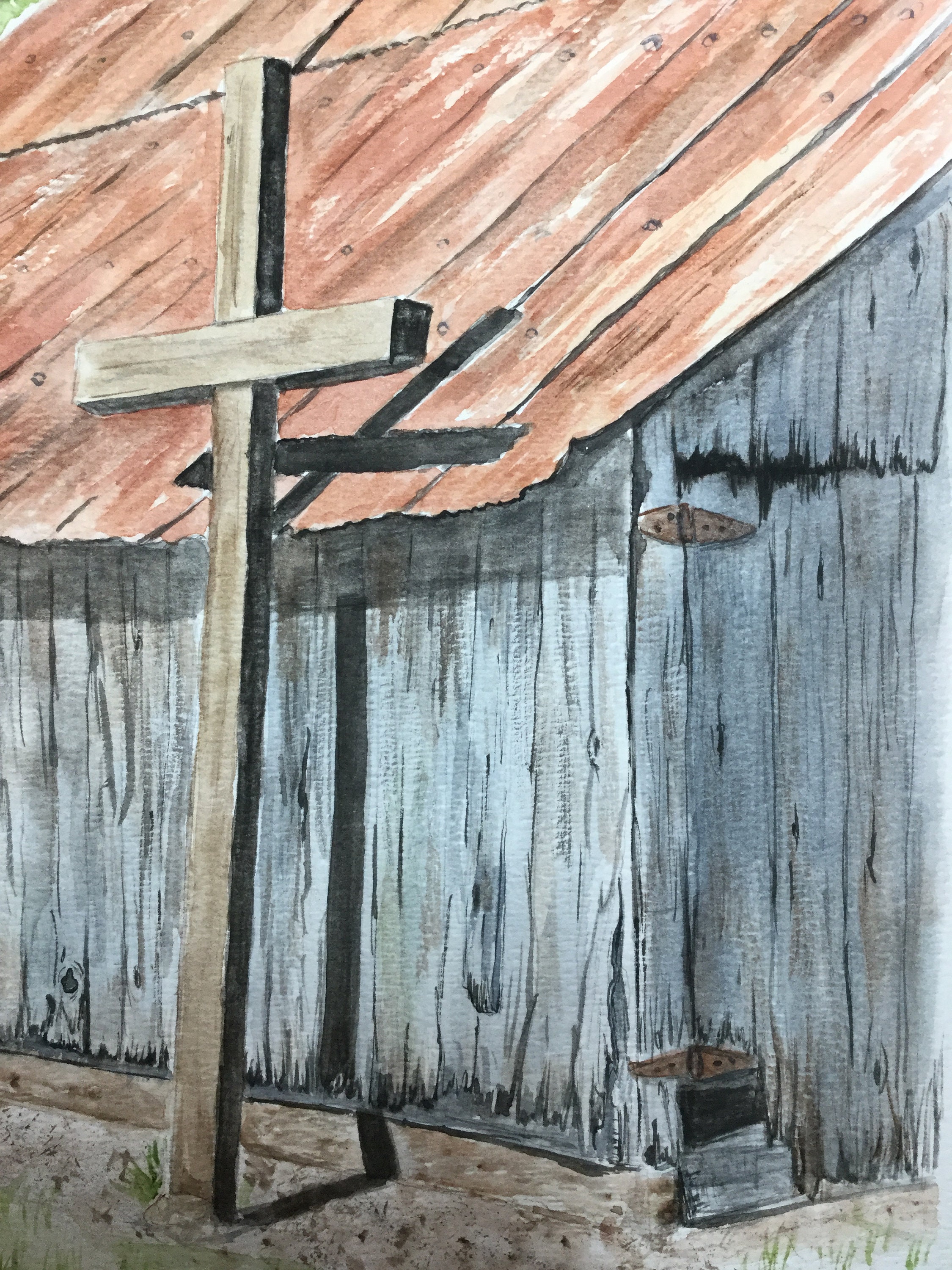 Christian Old Barn - Etsy