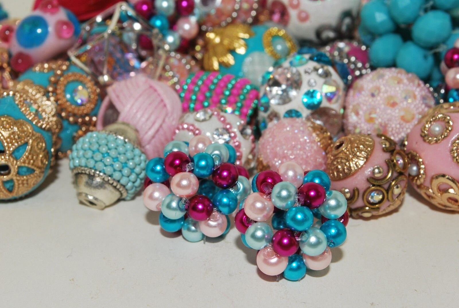 New 20 Piece Jesse James Fancy Boho Indonesian Beads Woven | Etsy