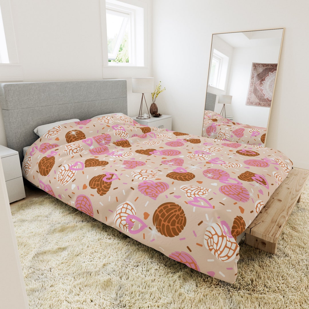 Cute Concha/conchita Duvet Cover, Pan Dulce Mexican Covija, Unique Fall ...