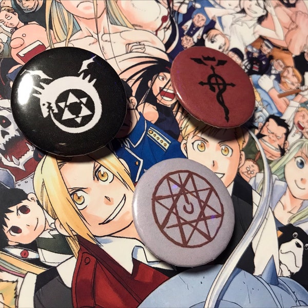 Fullmetal Alchemist - Etsy UK