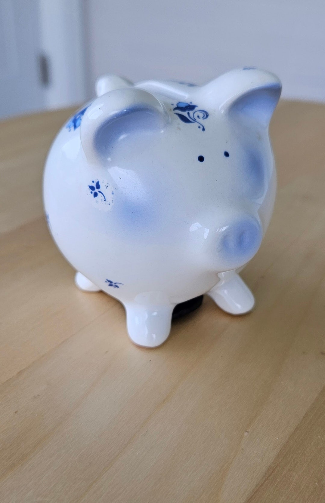 Vintage Enesco Ceramic Piggy Bank 1980's - Etsy