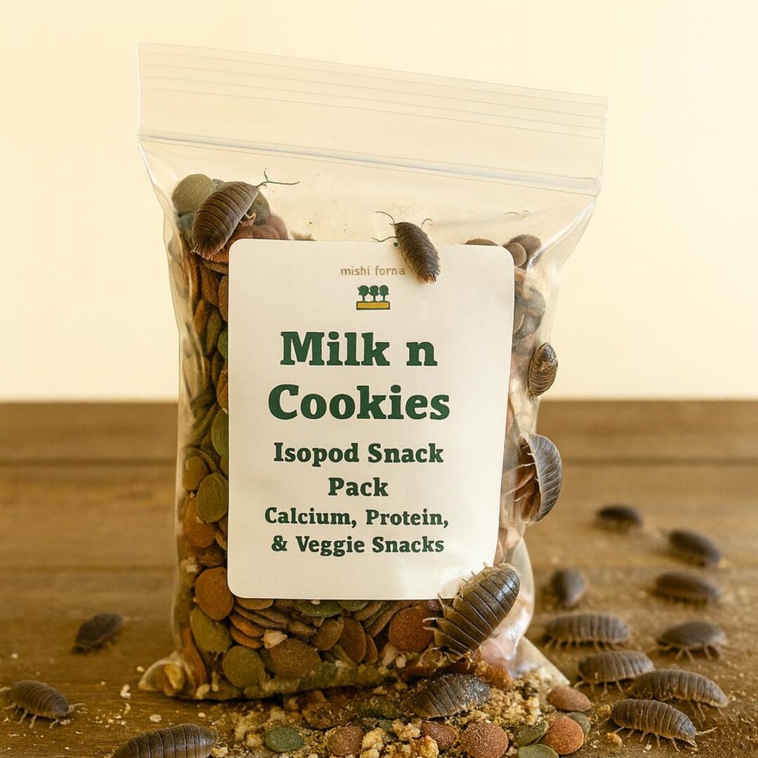 Isopod Treats - Milk N Cookies Isopod Snack Pack - Etsy