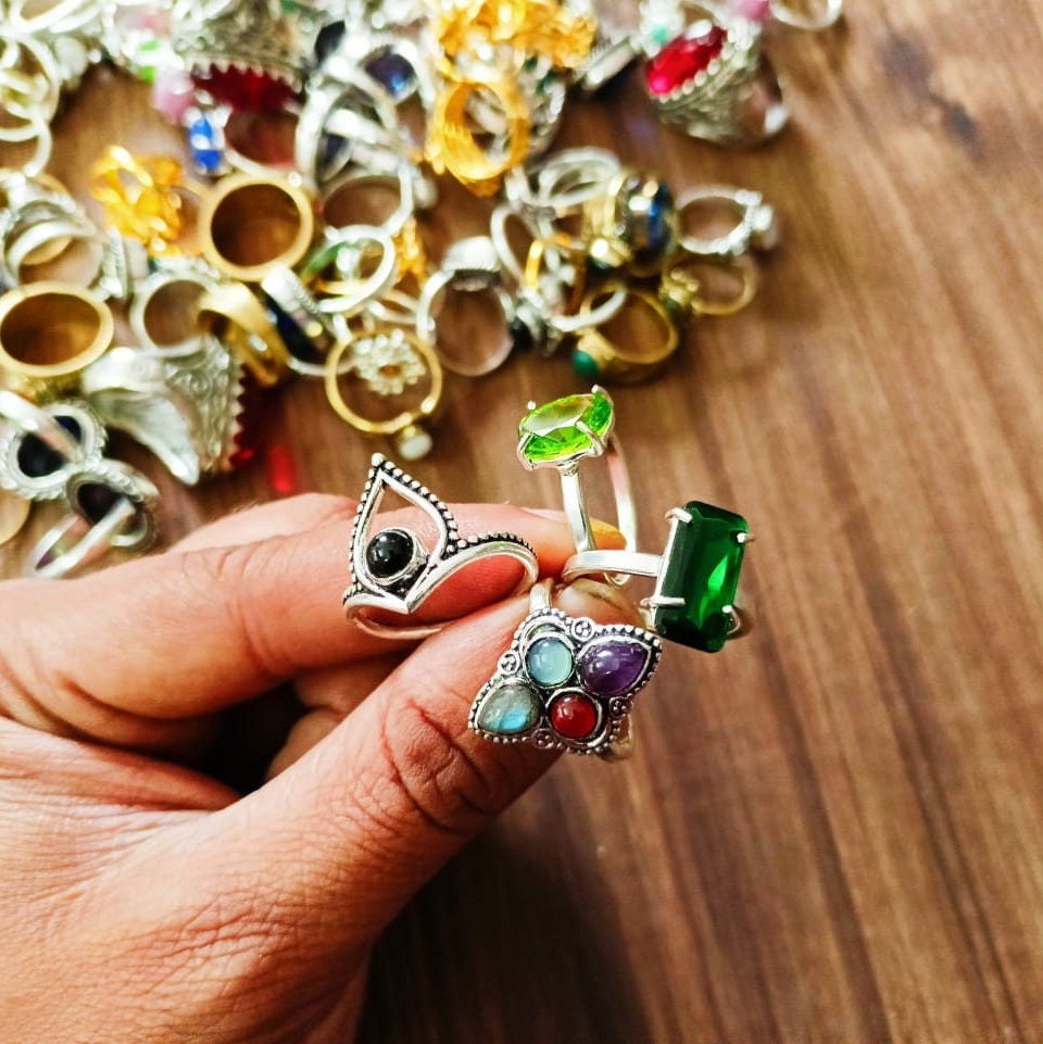 Mystery Pack of Rings Customizable Ring Packrings Mystery - Etsy