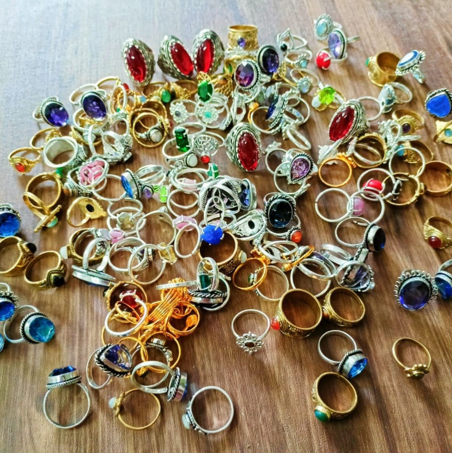 Mystery Pack of Rings Customizable Ring Pack Funky - Etsy