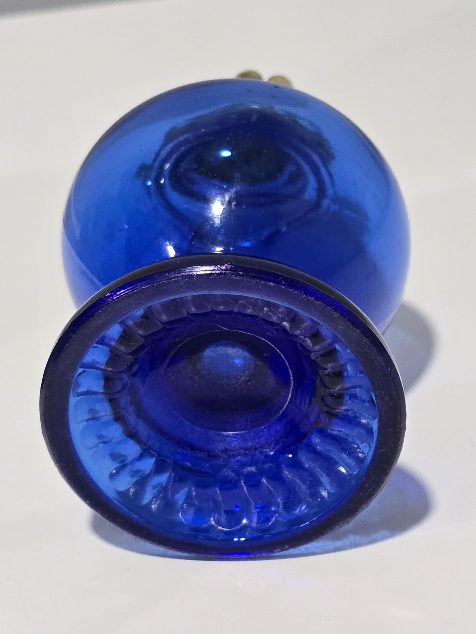 Early 1900s Miniature Cobalt Blue Embossed "handy" Kerosene Lamp - Etsy