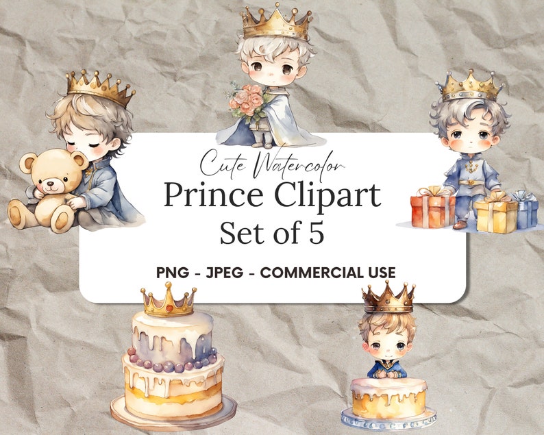 Príncipe PNG, Chibi Clipart, Ilustraciones de cuento de hadas en ...