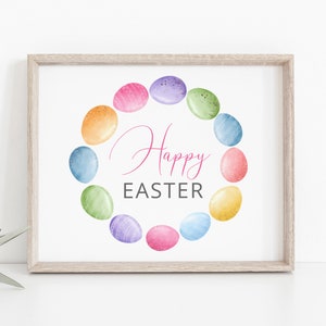 Spring Eggs Watercolor Clipart, Handpainted Easter Eggs Clip Art ...