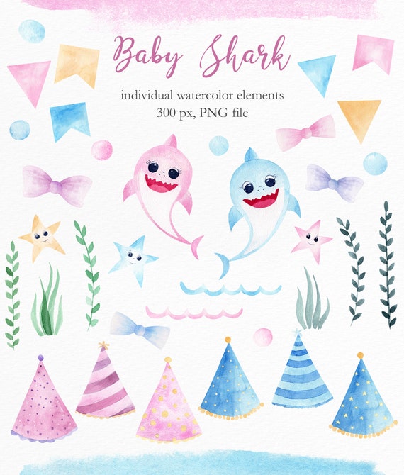 Shark Image Clipart Anniversaire