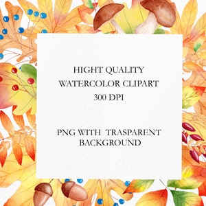 9 Fall Wreath Watercolor Clipart, Pre-made Fall Frames, Autumn Wreath ...