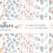 Watercolor Boho Feather Digital Paper, Seamless Printable Paper Pack 12 ...
