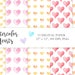 Valentine Watercolor Hearts Digital Paper Pack 15 Seamless - Etsy