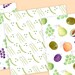 Fruit & Vegetables Watercolor Digital Papers, 15 Summer Seamless ...