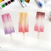 Watercolor Popsicle Clip Art, Summer Clipart, Ice Cream Clip Art, Beach ...