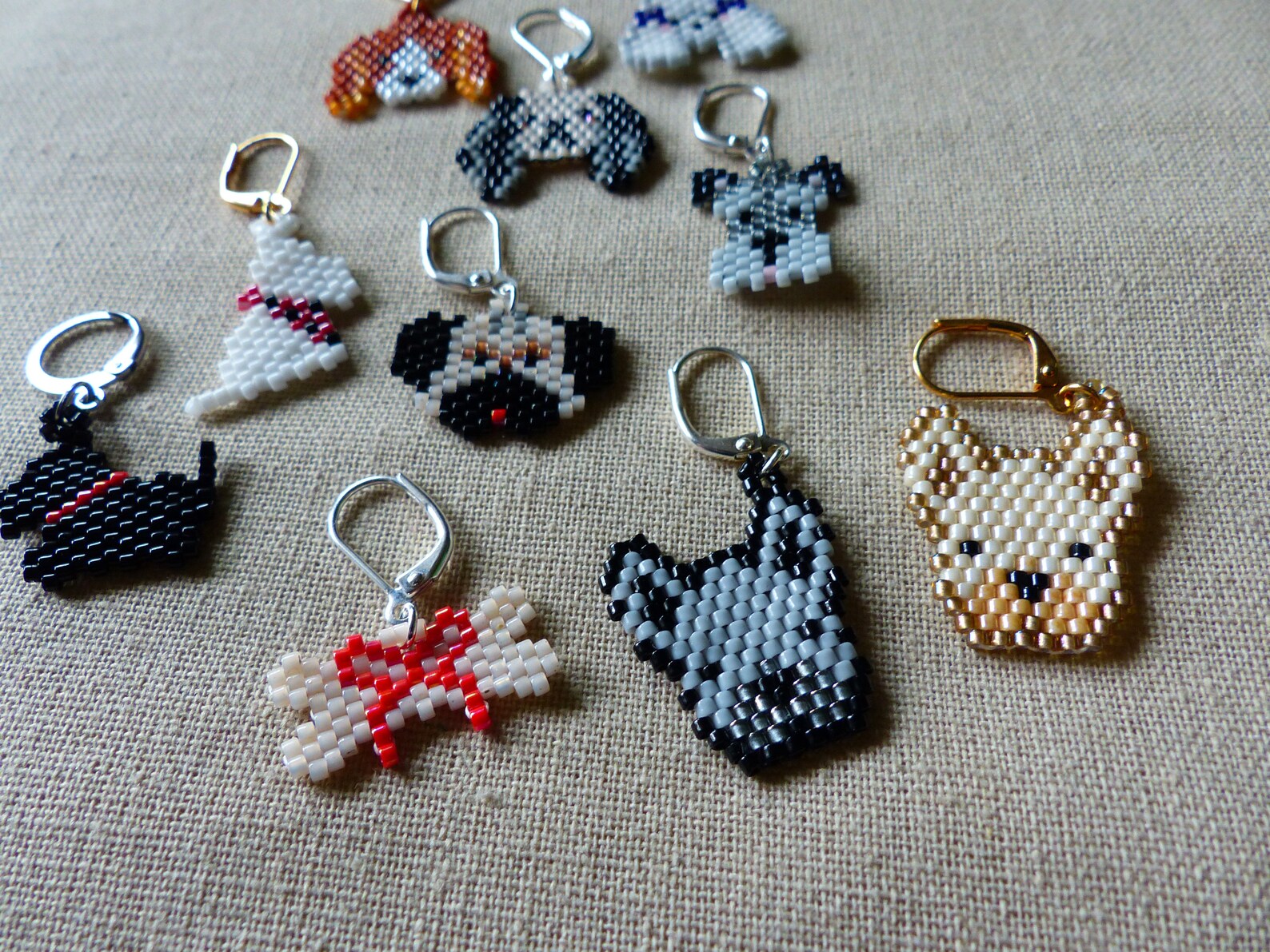 Preorder Dog Bead Stitch Marker Stitch Marker for Knitting Stitch ...